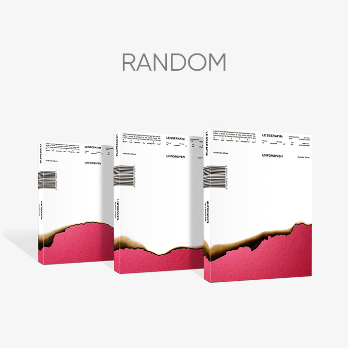 LE SSERAFIM 1st Studio Album 'UNFORGIVEN' (Random)